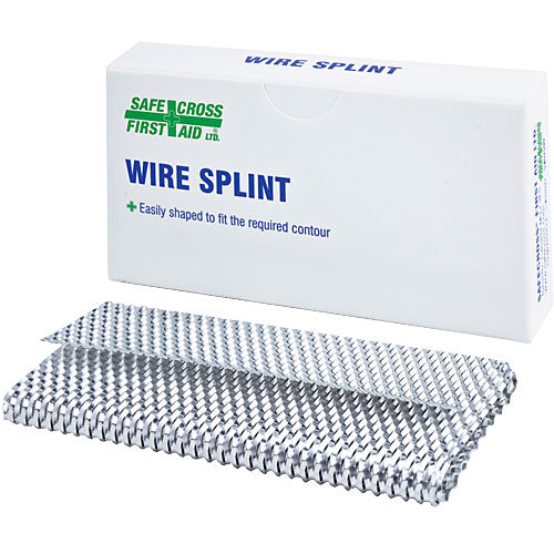 Splint - Safecross Wire Splint, Aluminum Mesh, 9.8 x 30.5 cm, 1/Unit B ...