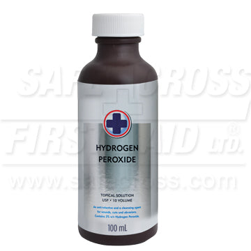 Hydrogen Peroxide - Safecross 3% Antiseptic (100 mL), 06271 – Hansler Smith