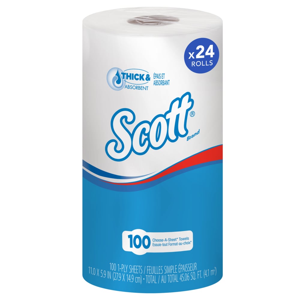 Paper Towel - Scott® Kitchen Roll Towels (Case of 24 Rolls), 47031 ...