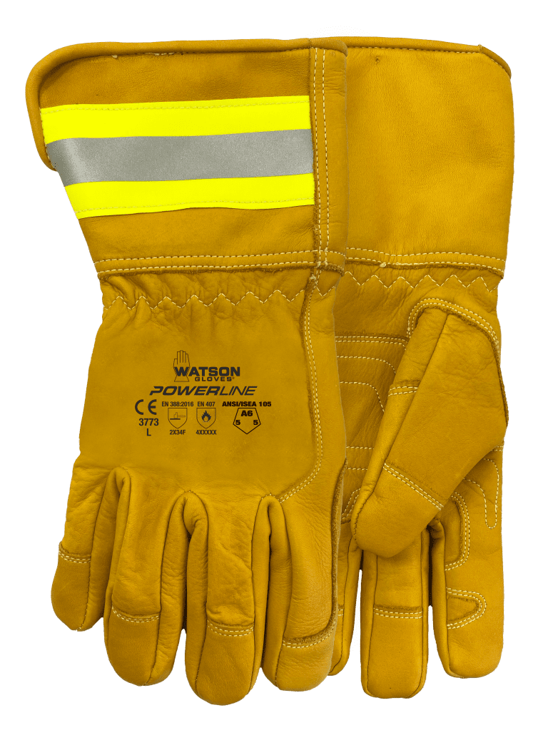 Cut Resistant Gloves - Watson Gloves Powerline, Cutshield™, 4" Cuff, 3 ...