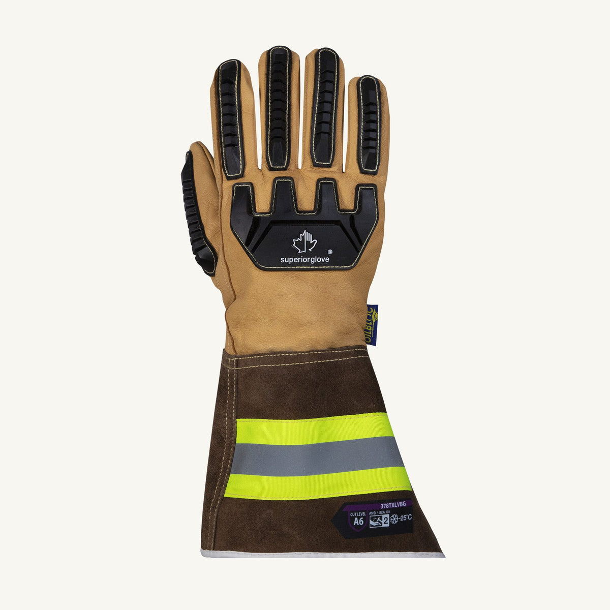 Anti-Impact Gloves - Superior Glove Endura® TenActiv Back-Hand Impact ...