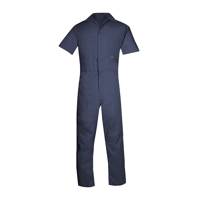 Coveralls - Big Bill Lightweight Poplin Short-Sleeve Work Coverall, 40 ...