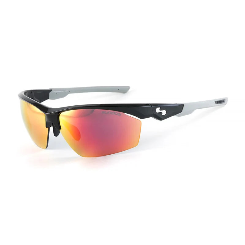 Sunglasses - Sundog ALPHA Polycarbonate Lens Glasses, Shiny Black/Grey ...