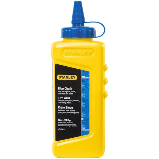Layout Tools - Stanley 227g/8oz Blue Chalk, 47-803 – Hansler Smith