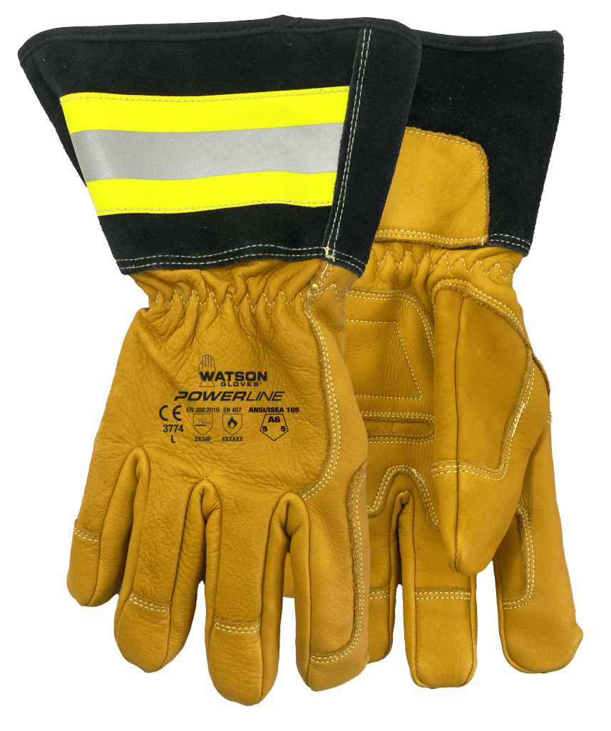 Cut Resistant Gloves - Watson Gloves Powerline, Cutshield™, 3" Cuff, 3 ...