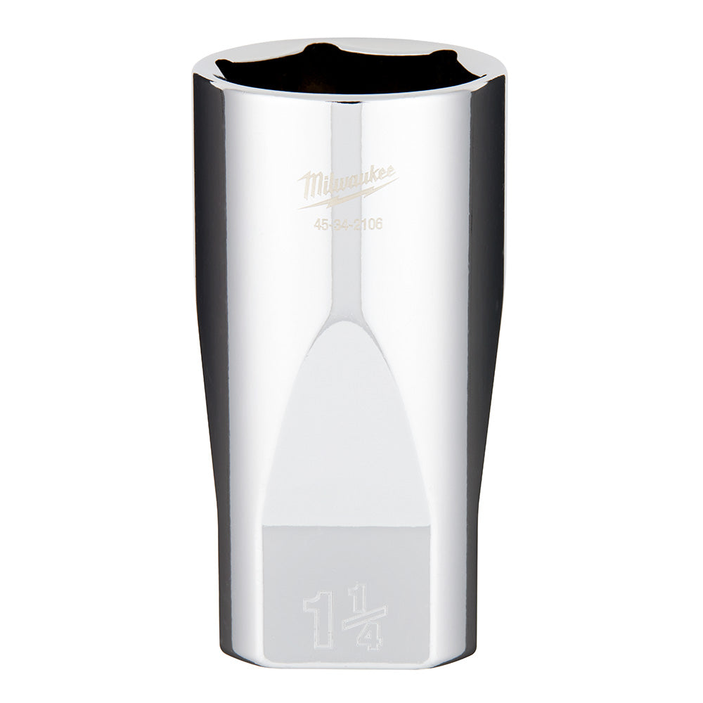 Socket - Milwaukee 1/2" Drive 1-1/4" Deep Socket, 45-34-2106 – Hansler ...