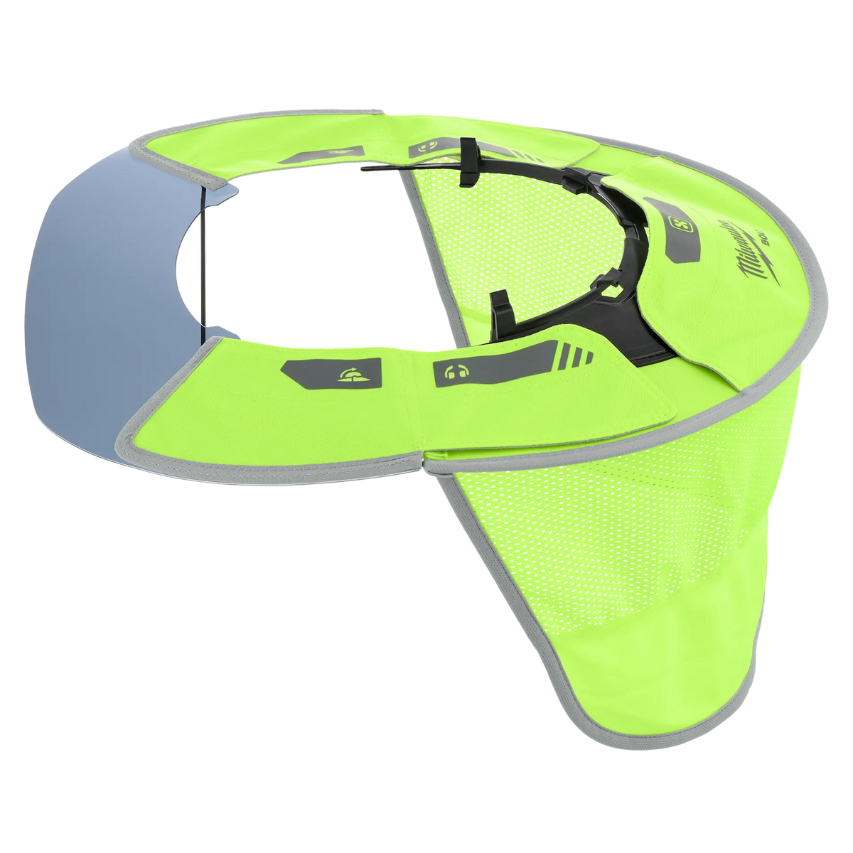 Sun Visor - Milkwaukee BOLT™ Sun Visor with Sunshade, 48-73-1078 ...