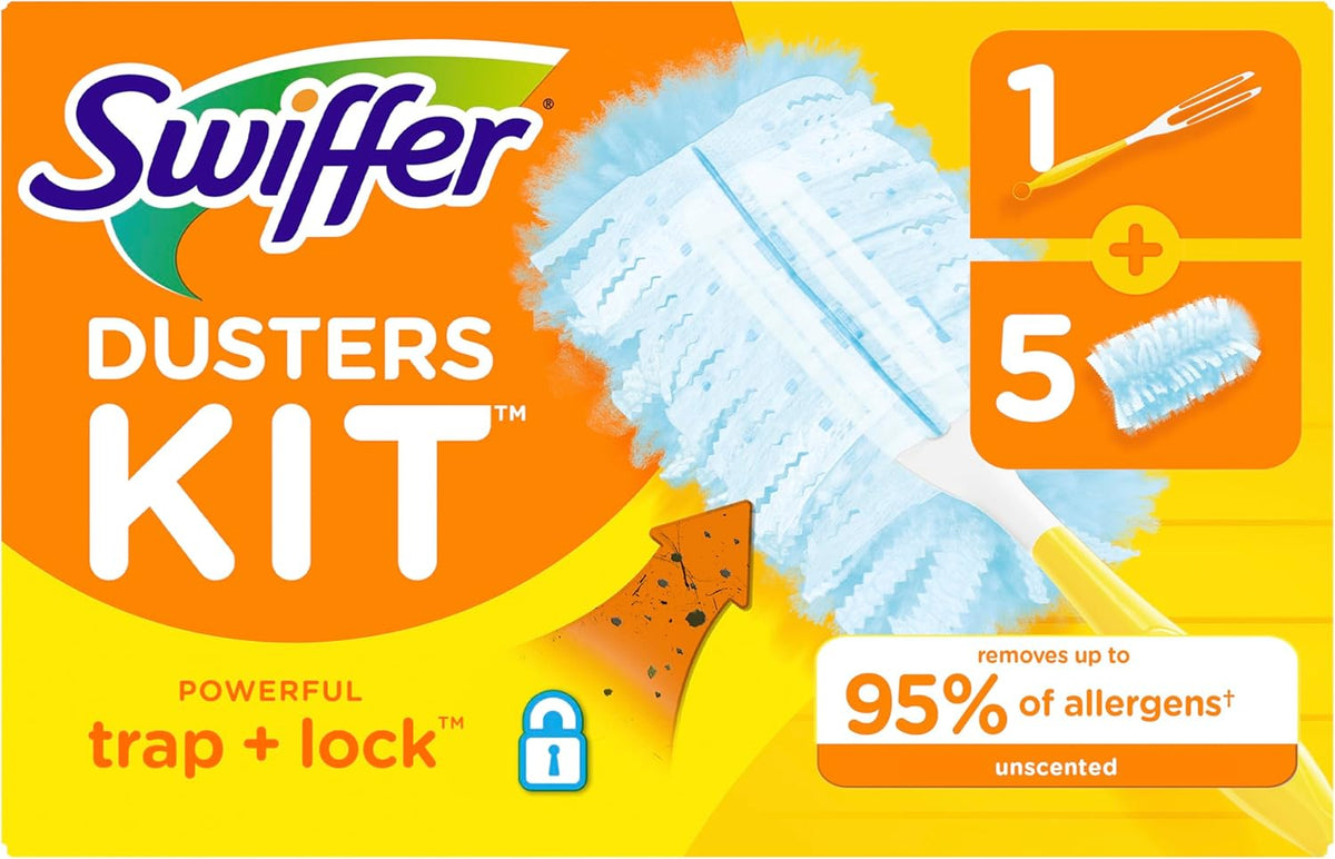 Duster - Swiffer® Unscented Hand Duster Starter Kit (Box of 5), 456084 ...