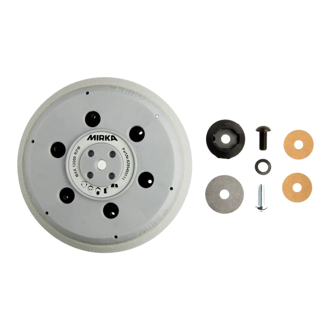 Abrasive Back-up Pad - Mirka® Backup Pad 6" Grip 16H, 906GV – Hansler Smith