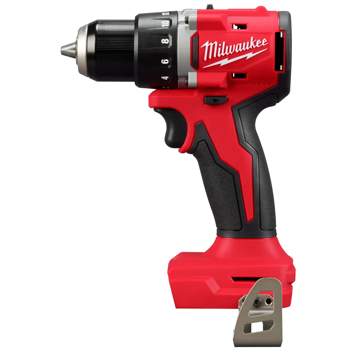 Hammer Drill - Milwaukee M18™ Compact Brushless 1/2" Drill/ Driver (To ...