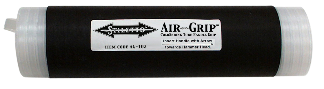 Hammer Handle - Milwaukee 8" AirGrip Cold Shrink Handle Wrap Tube, AG ...