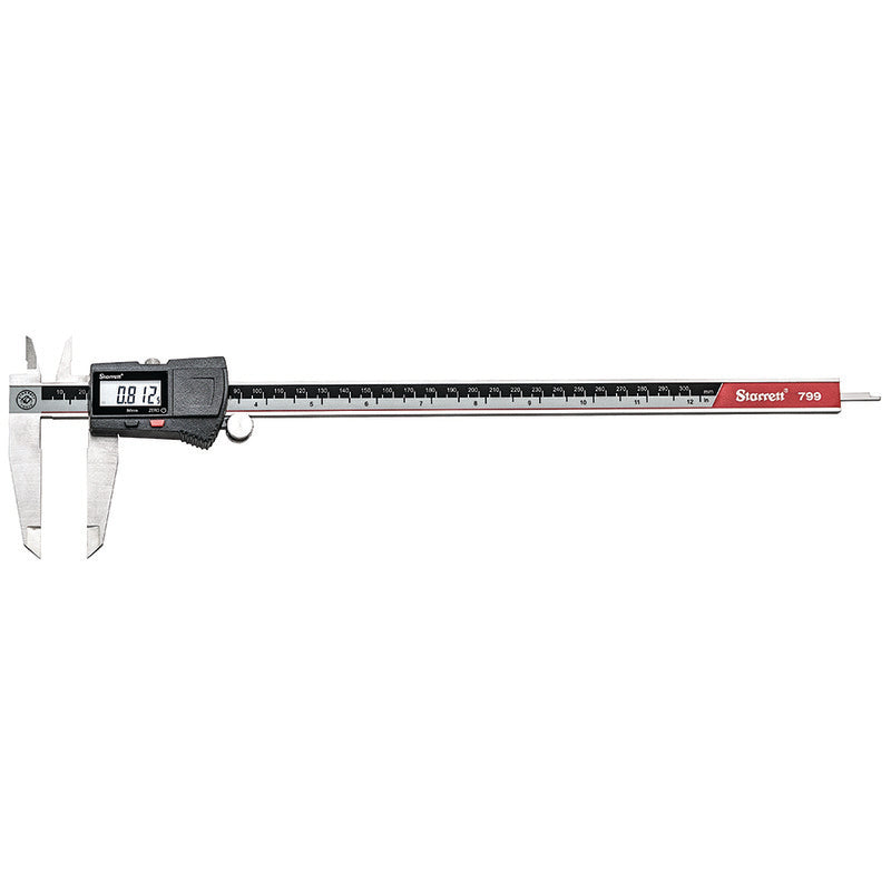 Slide Caliper - Starrett 2" (300mm) Stainless Steel Electronic Slide C ...