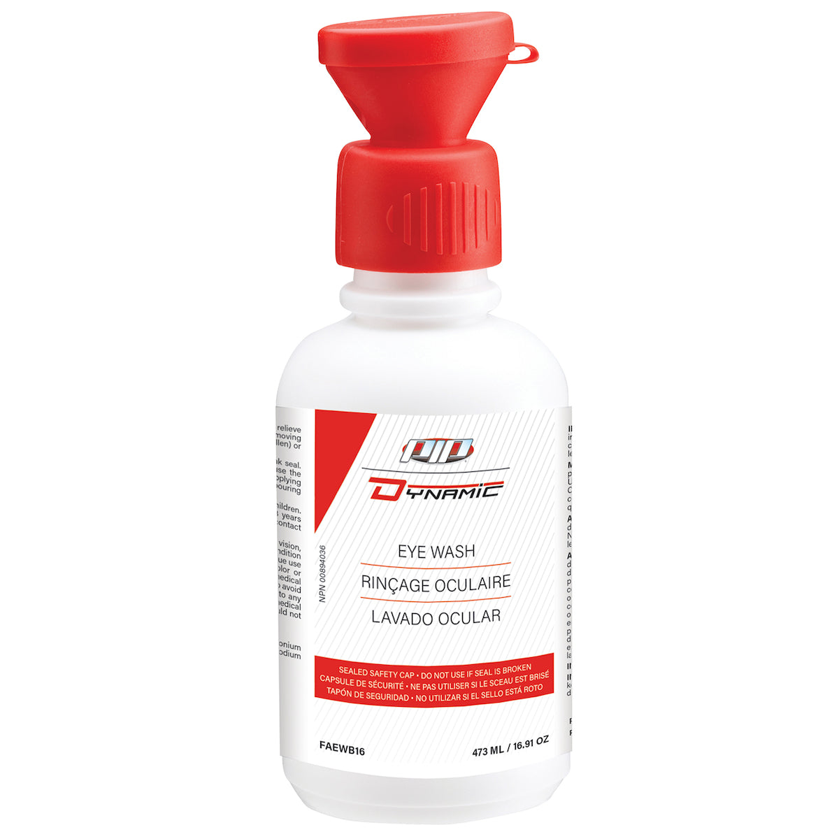 Eyewash Bottle - Dynamic Empty with Eye Cup FAEWB🍁 – Hansler Smith
