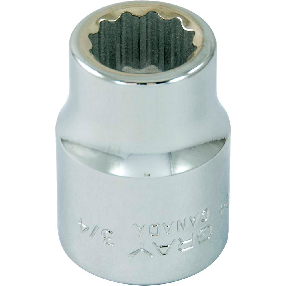 Socket - Gray Tools 3/4" Drive 12 Point Standard Length Sockets, Vario ...