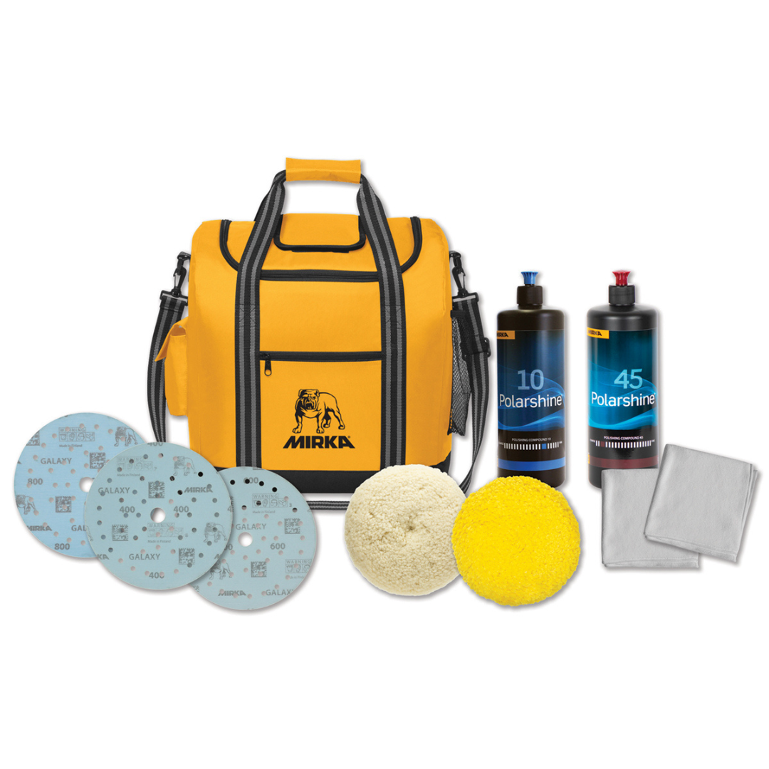 Polishing Kit - Mirka Marine Polishing Kit with 5" or 6" Galaxy, MUS-M ...