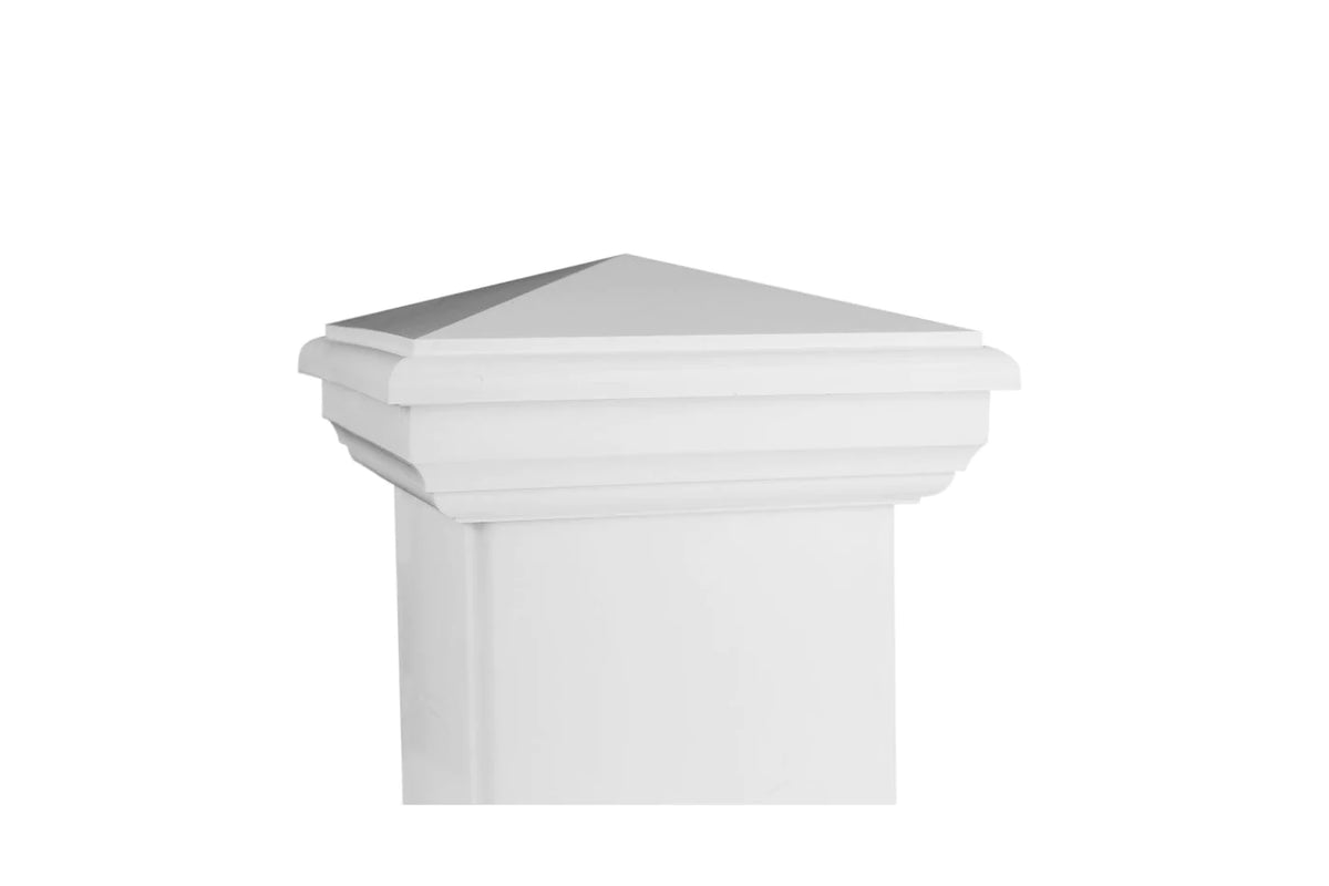 Fence Post Cap - Classy Caps 4" x 4" New England PVC Post Cap, NE844 ...