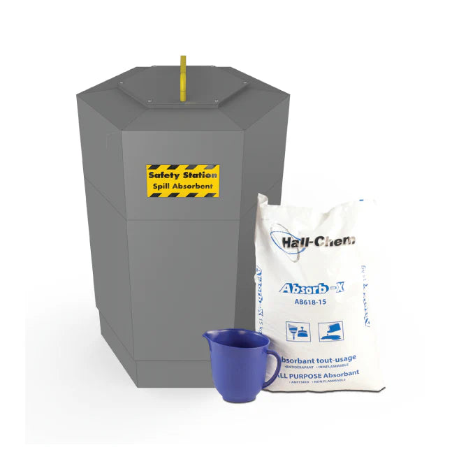 Spill Containment - Gorrie RCP Hex Spill Kit with Scoop and Absorbent ...
