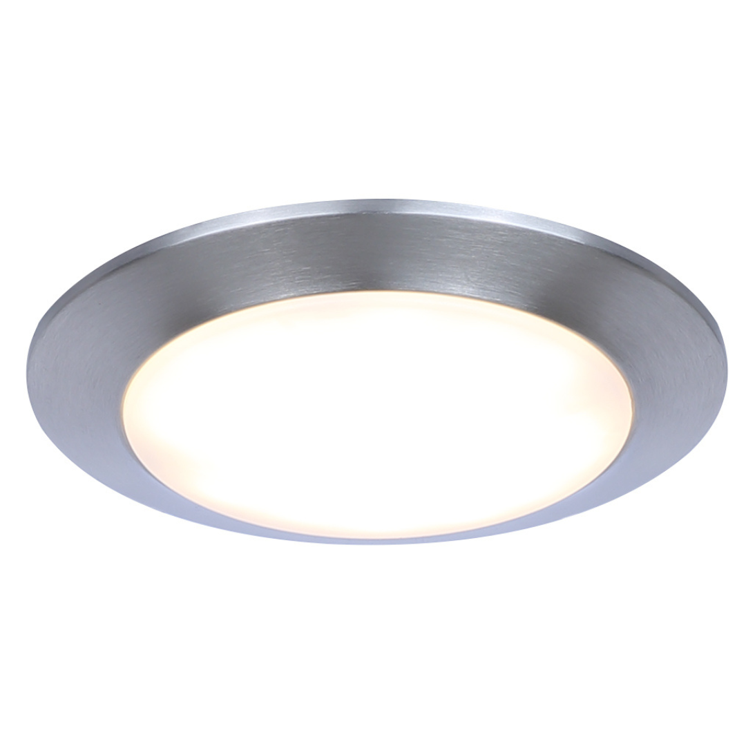 Flush Mount - Canarm Brushed Nickel LED Disc Light, DL6151BN – Hansler ...