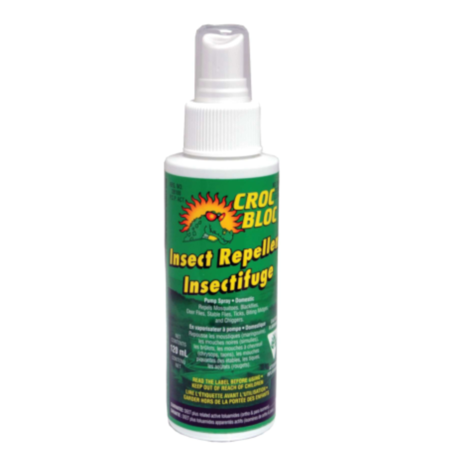 Insect Repellent - Croc Bloc Pump Spray 30% Deet, 120 mL, 12435A ...