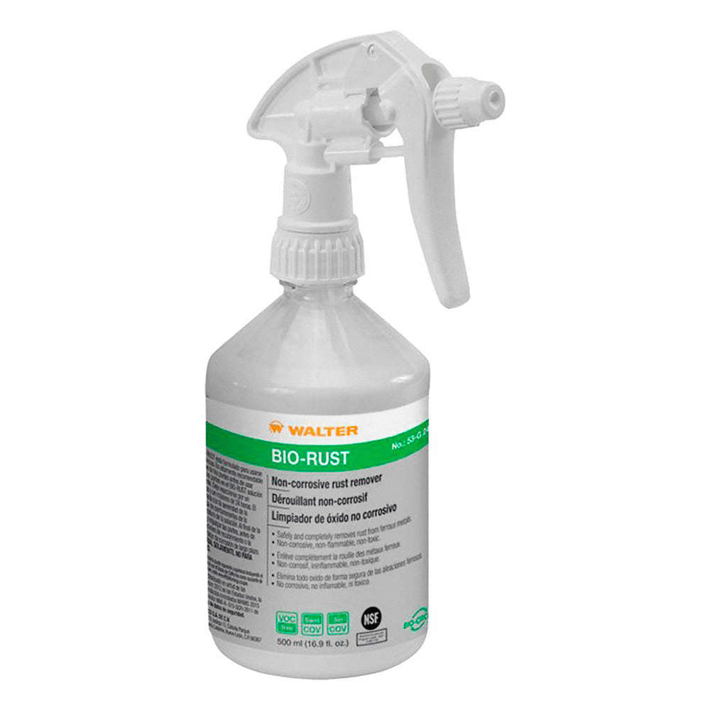 Rust Remover - Walter BIO-RUST™ Non-Caustic Rust Remover, Various Size ...
