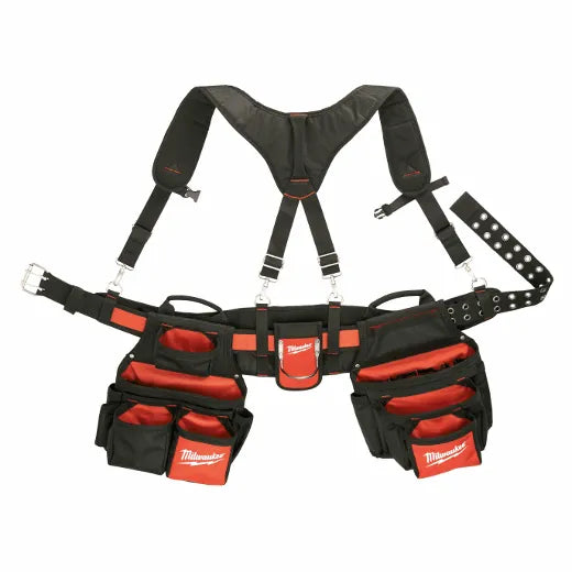 Contractor Work Belt - Milwaukee Contractor Work Belt w/ Suspension Ri ...
