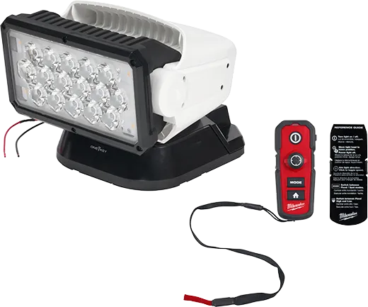Search Light - Milwaukee Utility Remote Control Search Light, 2123 ...
