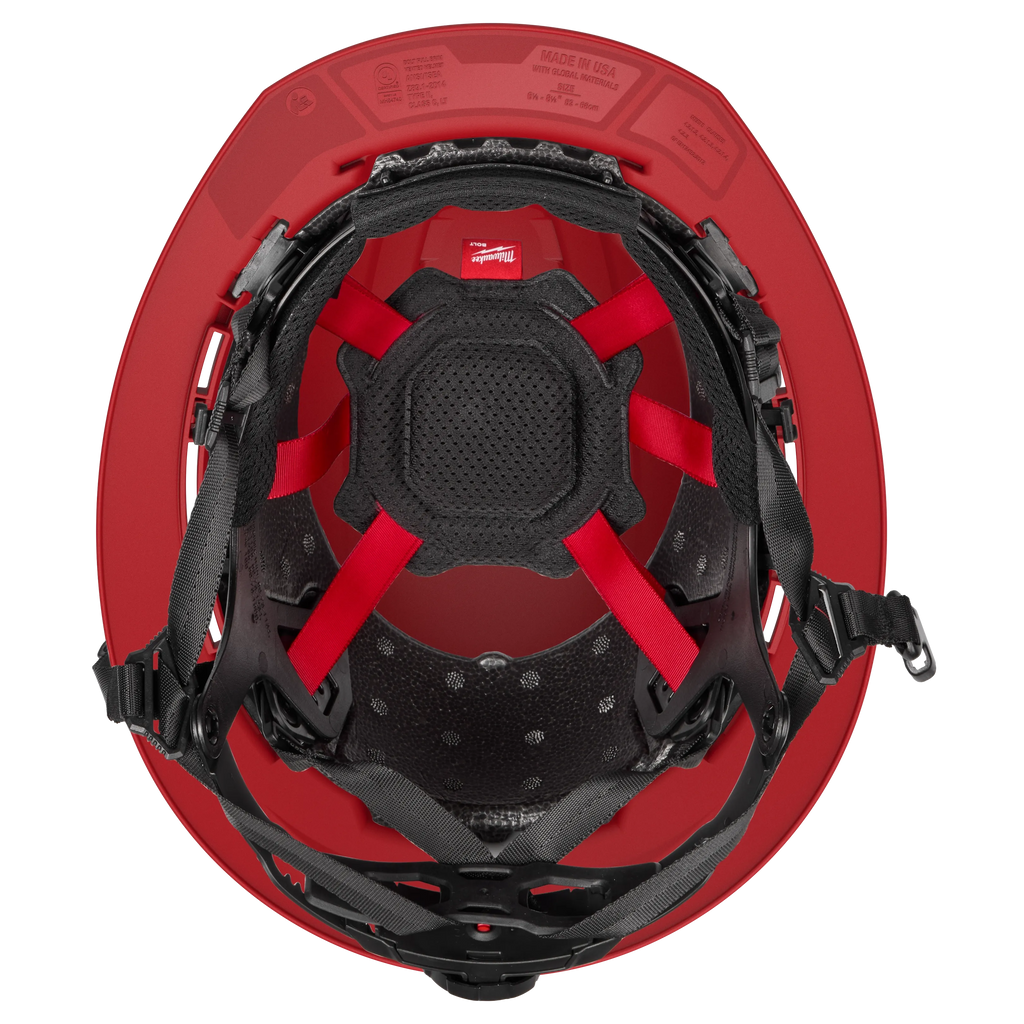 Hard Hat - Milwaukee BOLT™ Full Brim Safety Helmet – Type 2, Class E ...