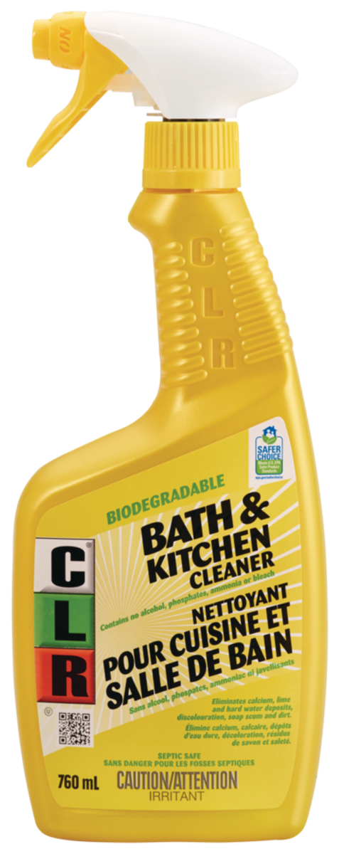Cleaner - CLR Bathroom & Kitchen Cleaner 760 ml (Case of 12), PH-760 ...