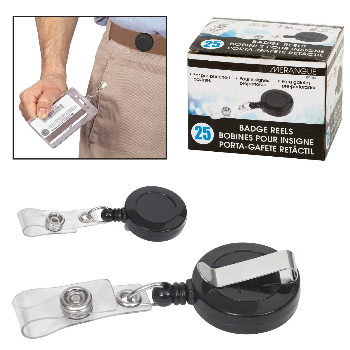 Key Pull - Merangue ID Key Pull Badge Reels, 25 Pack, 1008-7592-00-000 ...