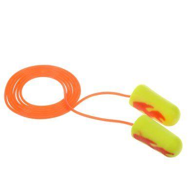 Earplugs - 3M E-A-RSoft Yellow Neon Blasts Disposable, Corded (Box of ...
