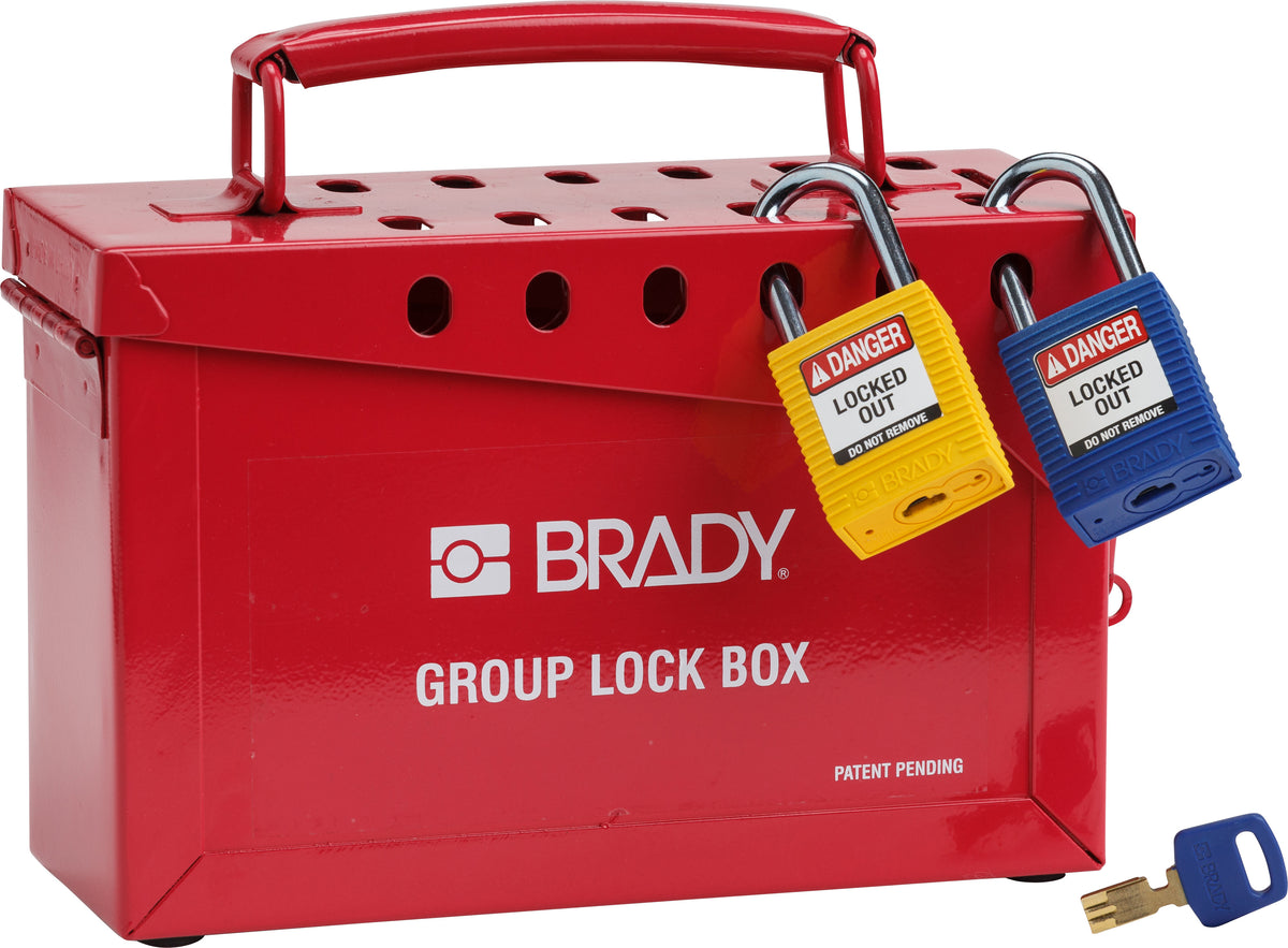 Lock Box - Brady Portable Metal Group Lock Box 65699 – Hansler Smith