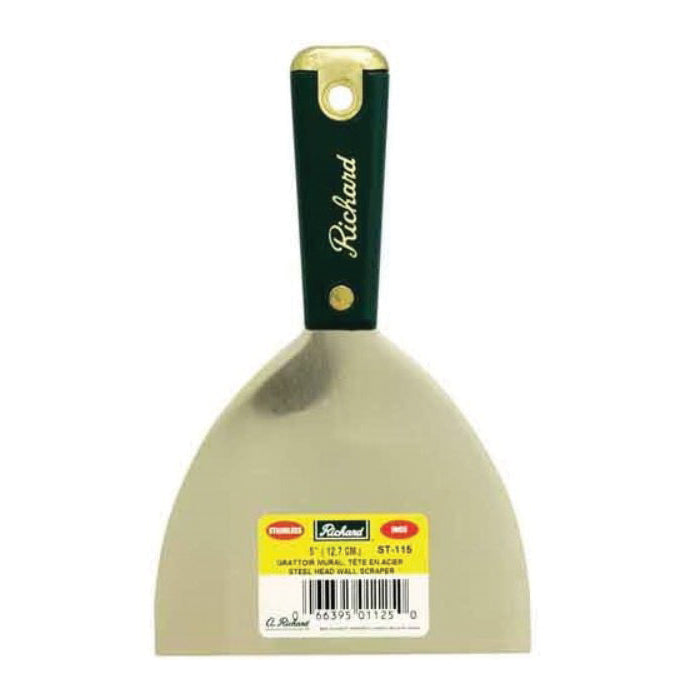 Richard Wall Scraper, Full Tang/Flexible Blade, Stainless Steel Blade ...