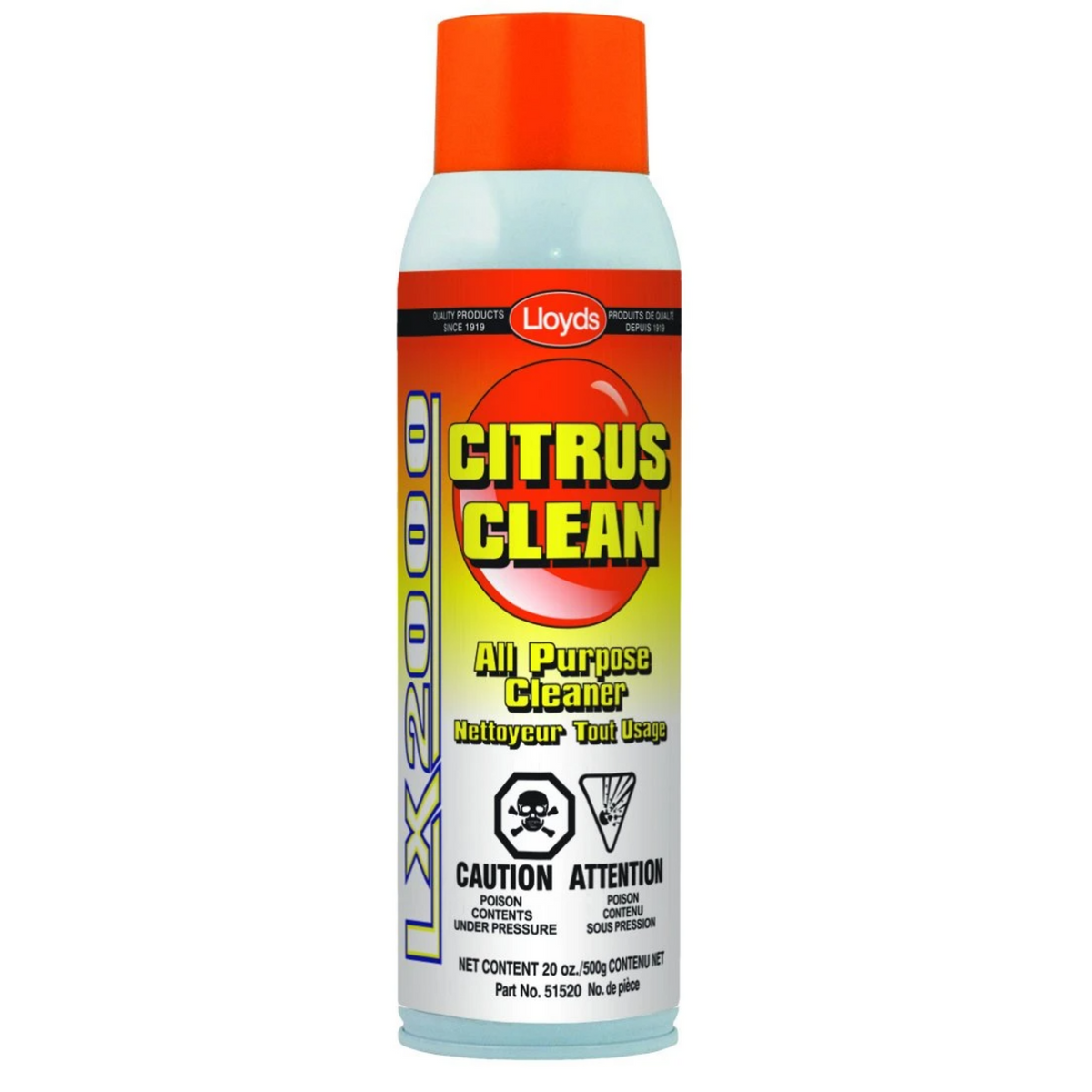 Degreaser - Lloyds Kleens-It Citrus Base Cleaner Degreaser, Various Si ...