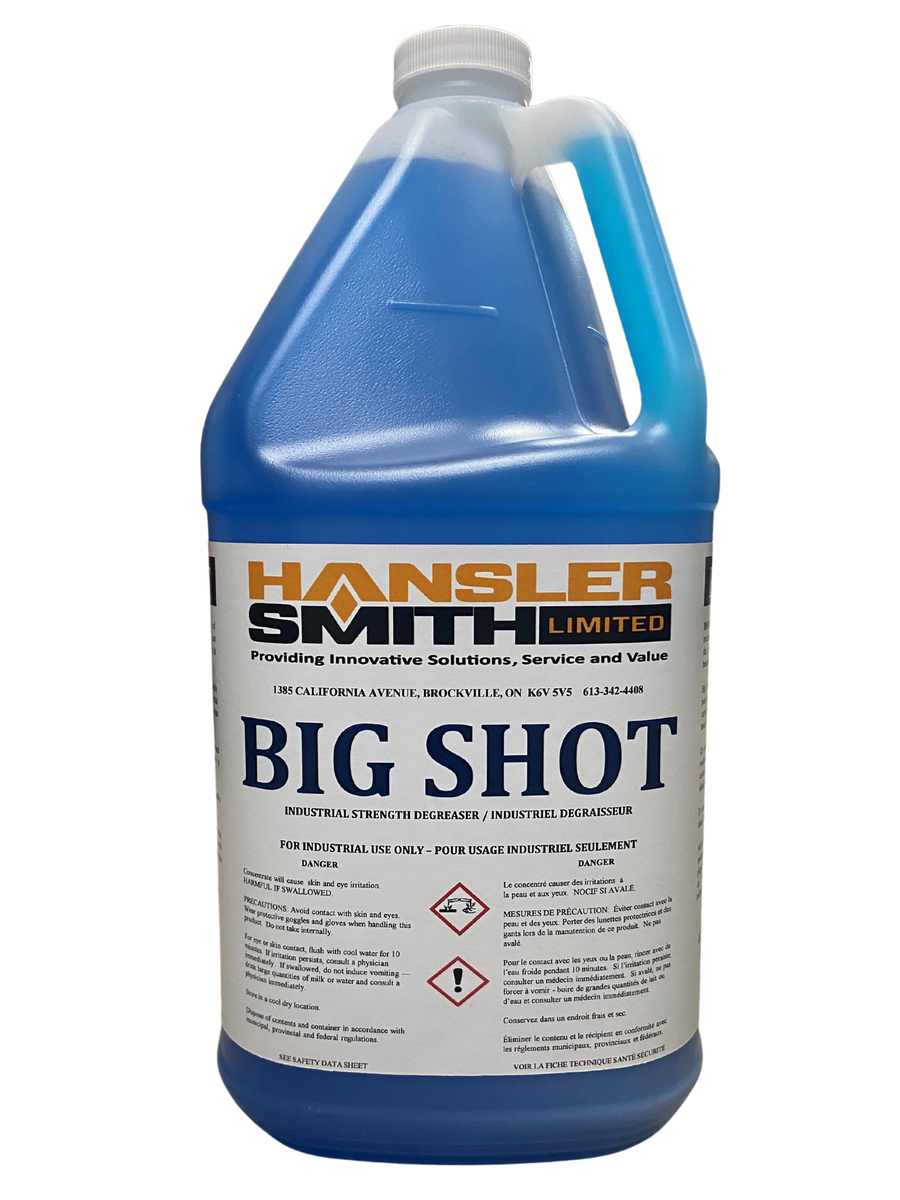 Degreaser - BSC Big Shot Degreaser* BIGSHOT-4L – Hansler Smith