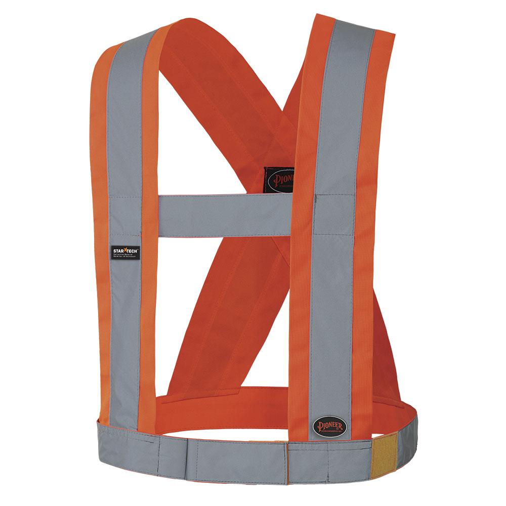 Safety Sash - Pioneer Hi-Viz CSA 4" Wide Adjustable Sash Various Optio ...