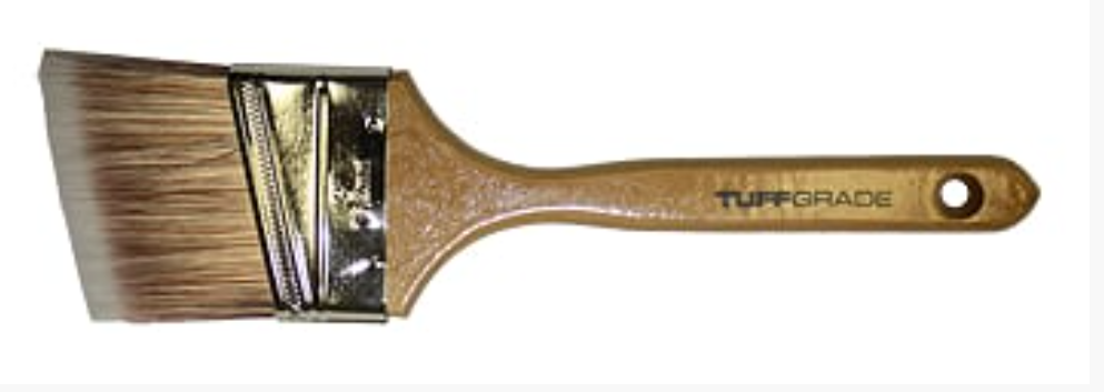 Paint Brush - Tuff Grade with Wood Handle and Polyester Bristles TGB-0 ...